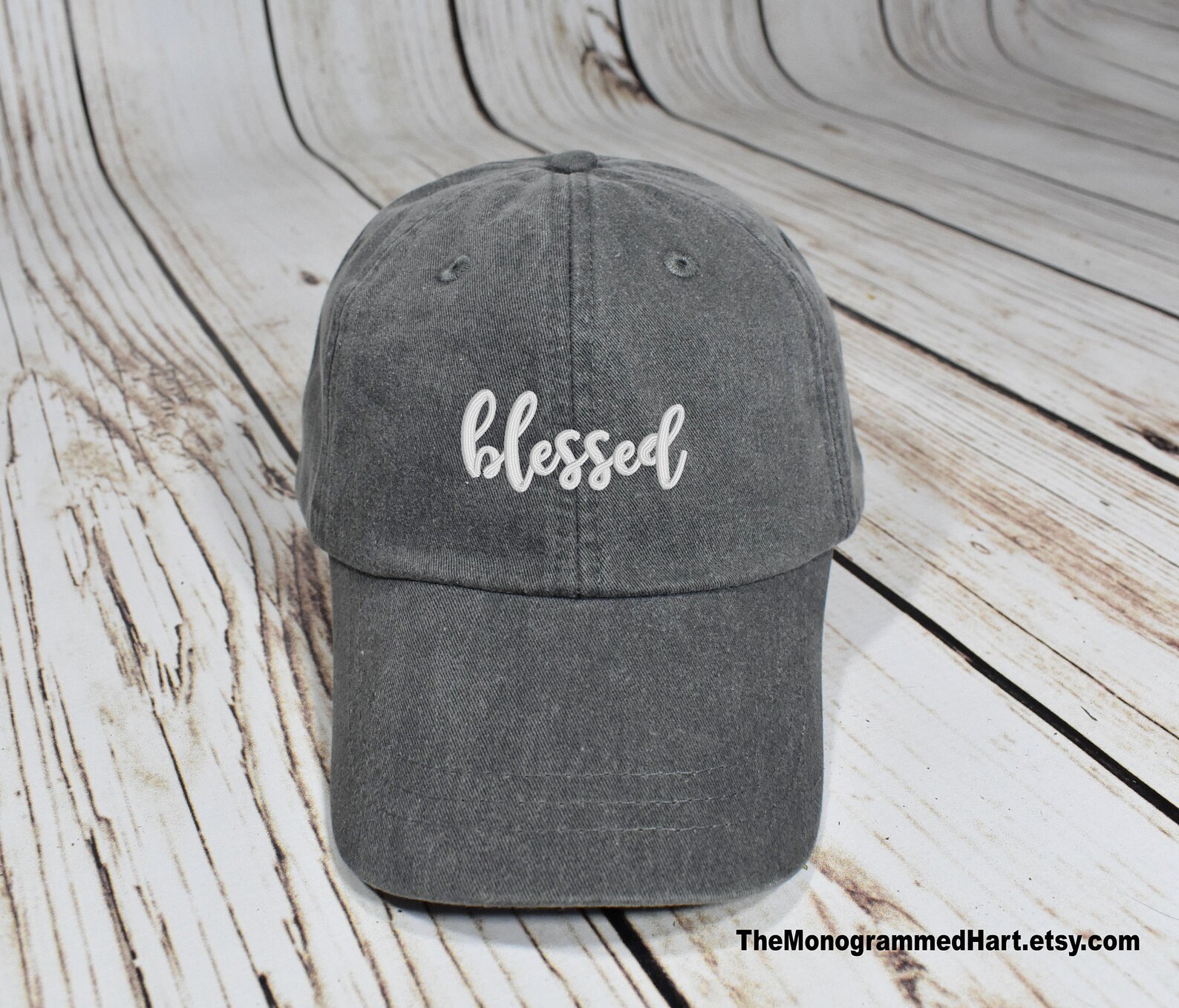Blessed Hat Religious Hat Monogram Ball Cap Monogrammed - Etsy