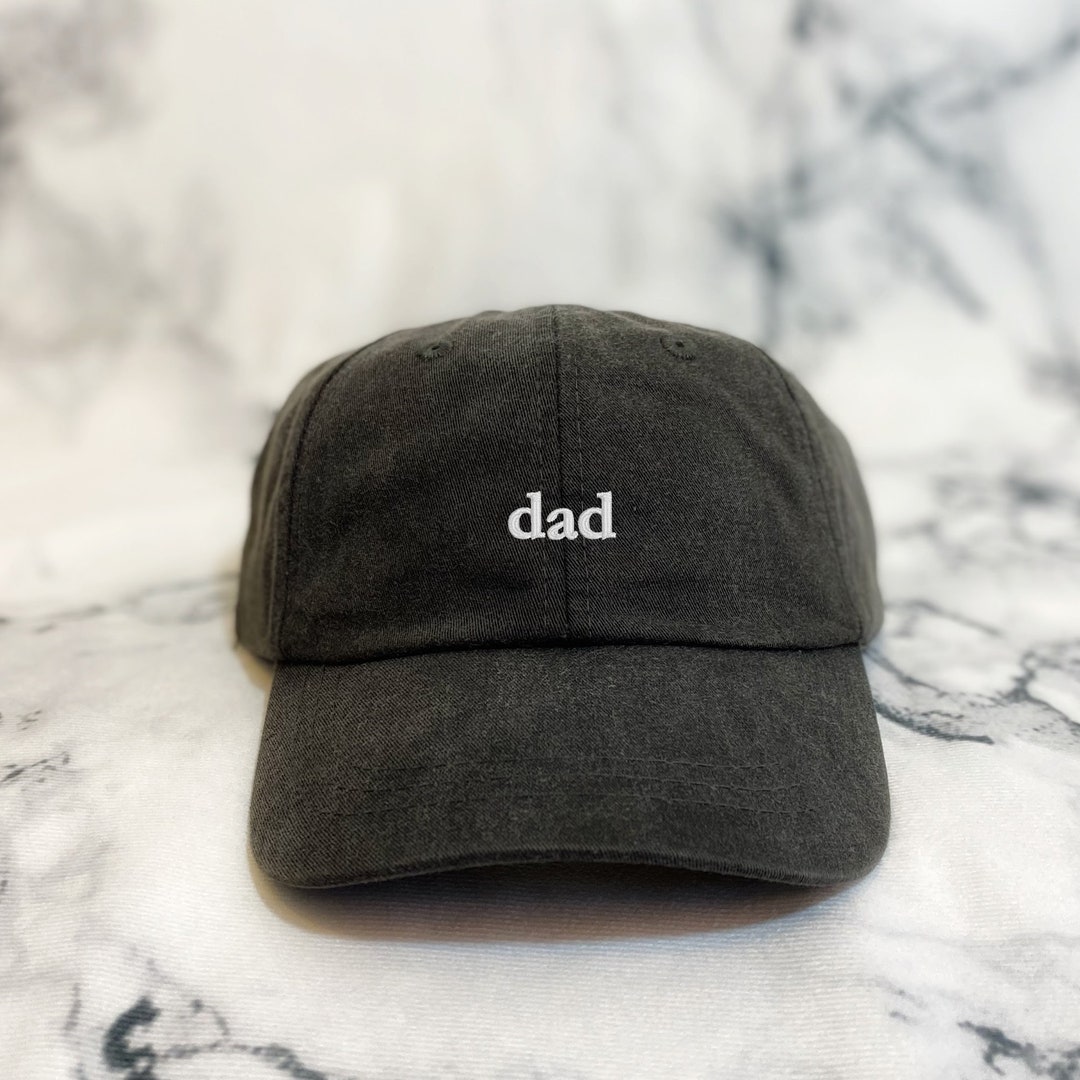 Dad Hat With Leather Strap and Brass Buckle | New Dad Hat | Custom Dad ...