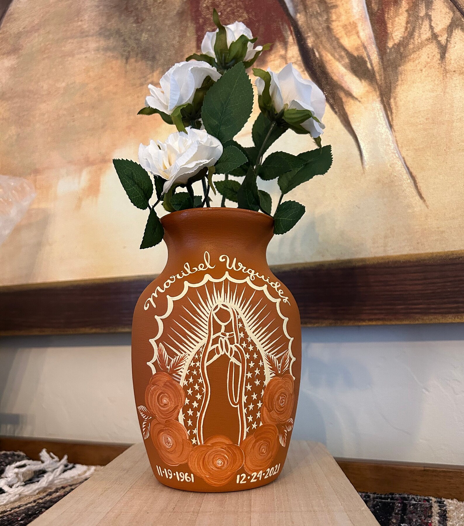 Personalized 7” VM Vase - Etsy
