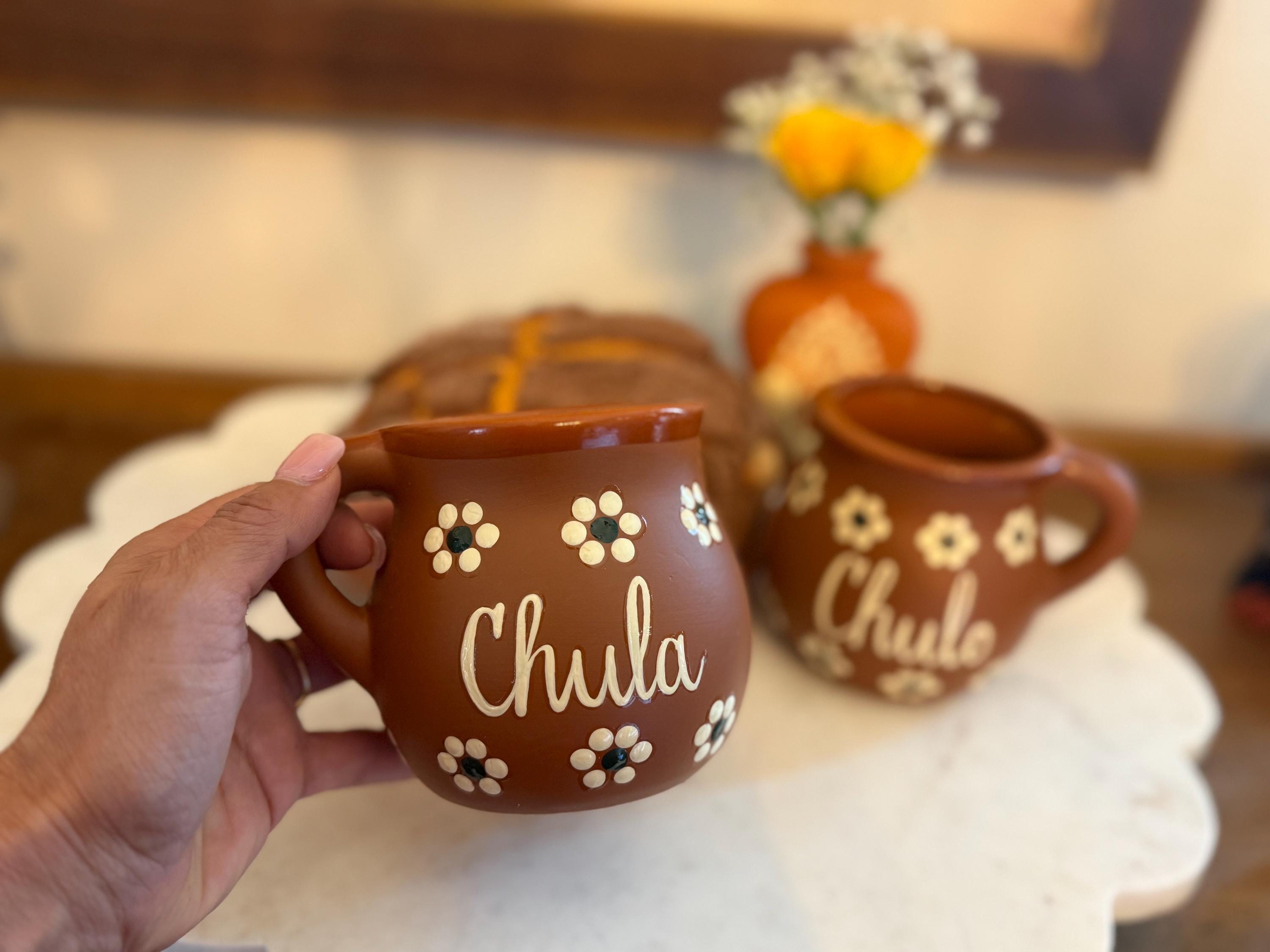 Hand-painted Barro Mug: 12oz Personalized Drinkware. Mexican Art ...