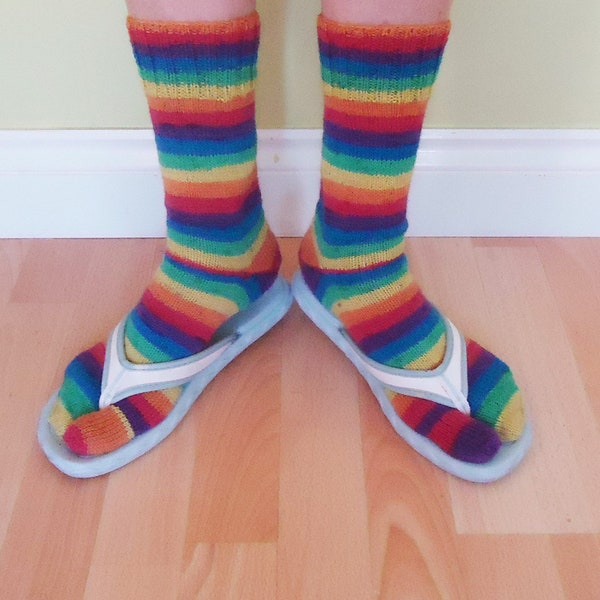 Flip Flop Socks - Etsy