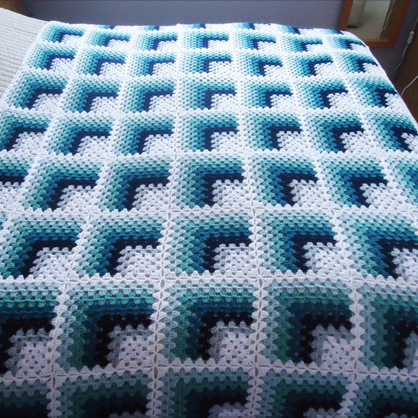 3d Crochet Blanket Pattern - Etsy