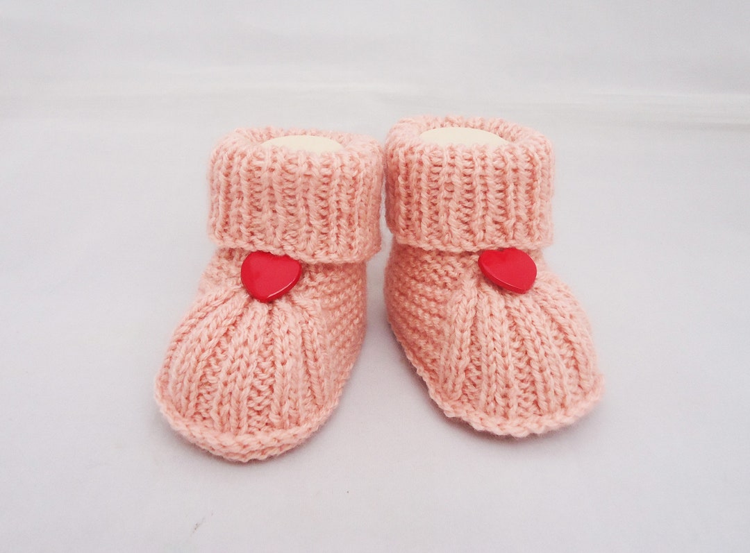 Booties for Baby, Baby Booties, Cute Baby Booties, Hand Knit Baby ...