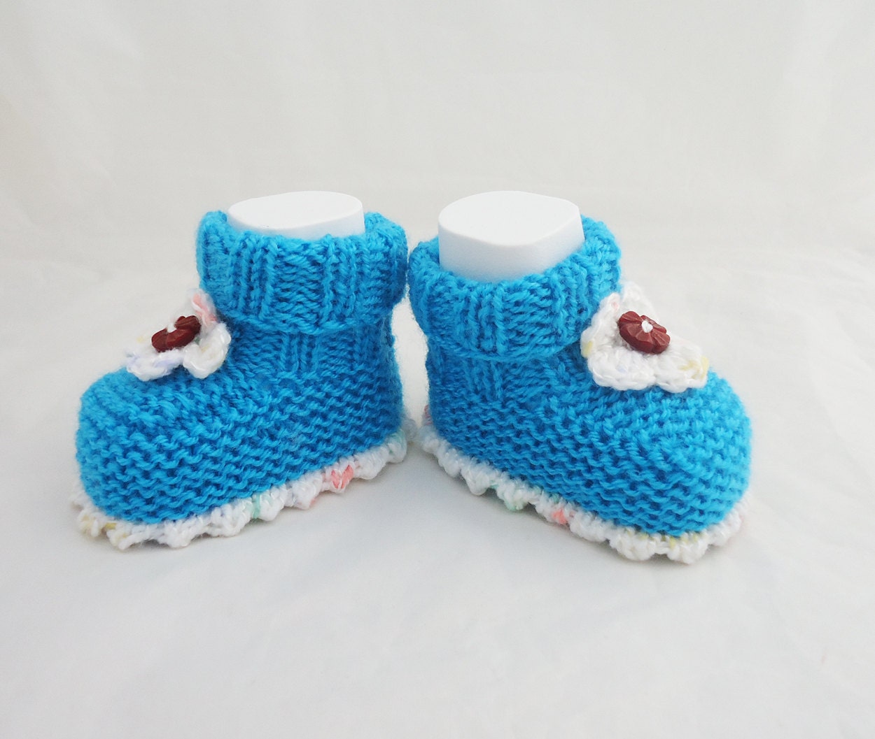 Handknitted Baby Booties Cute Baby Booties Baby Booties - Etsy
