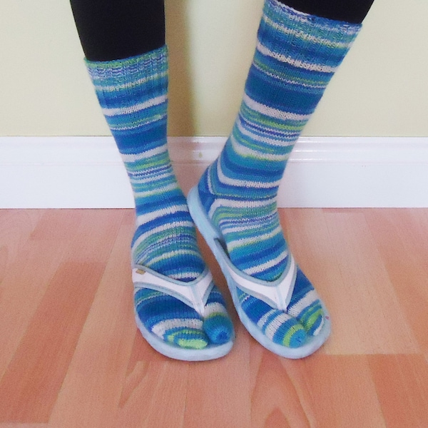 Flip Flop Socks - Etsy