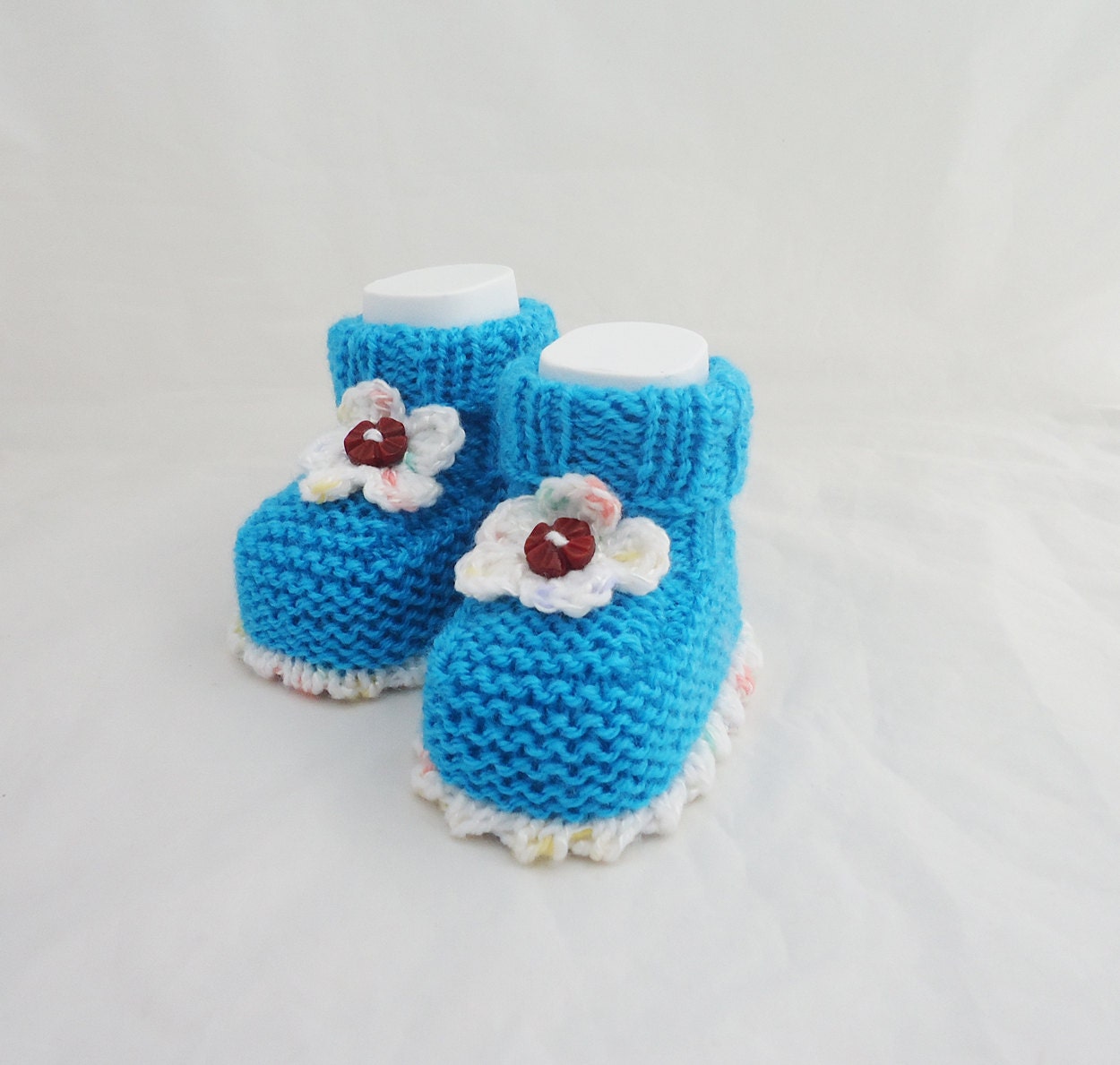 Handknitted Baby Booties Cute Baby Booties Baby Booties - Etsy