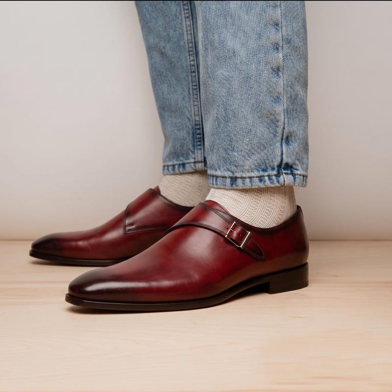 Boys Monk Strap Shoes - Etsy