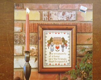 DUQUESNE INCLINE Cross Stitch Pattern Leaflet Pittsburgh PA Souvenir C. 1992 for Needlepoint or ...