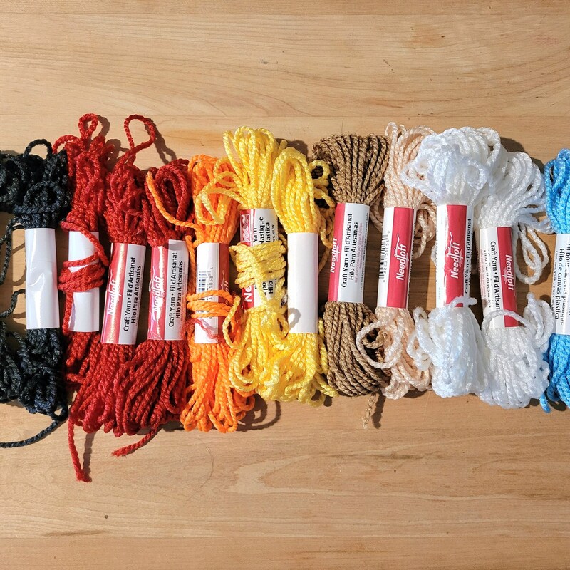 Plastic Canvas Yarn - Etsy