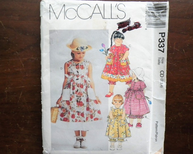 Simplicity 7768 Daisy Kingdom Girl's & Matching Doll's Dress and ...