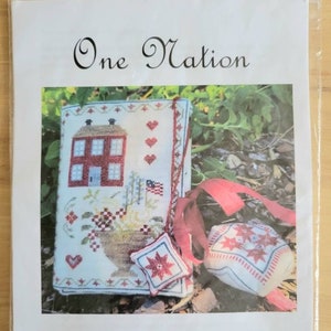 One Nation by Samplers Not Forgotten - Counted Cross Stitch Pattern ...