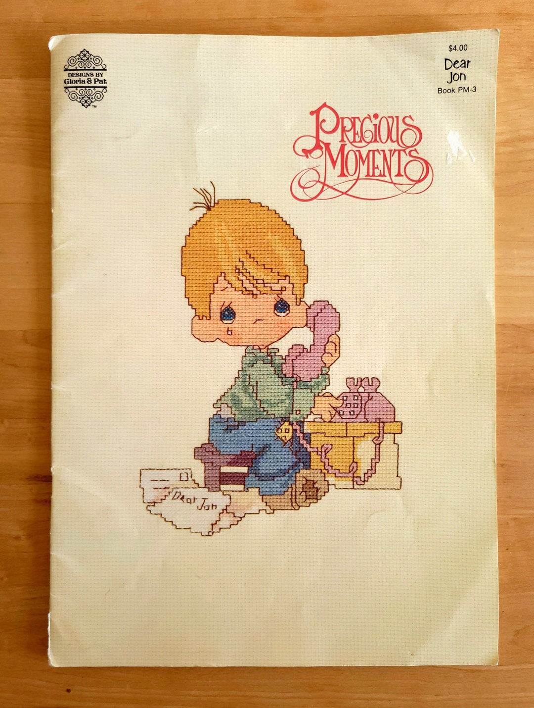 Precious Moments Dear Jon Cross Stitch Pattern Booklet PM-3 Pat ...