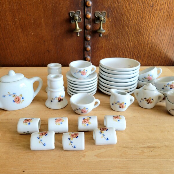 Miniature Tea Set - Etsy