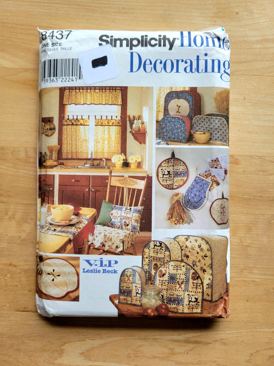 Simplicity Apple Kitchen Accessories Pattern 8437 Sewing Patterns - C ...