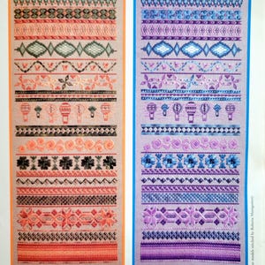 Band Sampler Needlepoint Pattern - Includes All 16 Band Patterns From ...