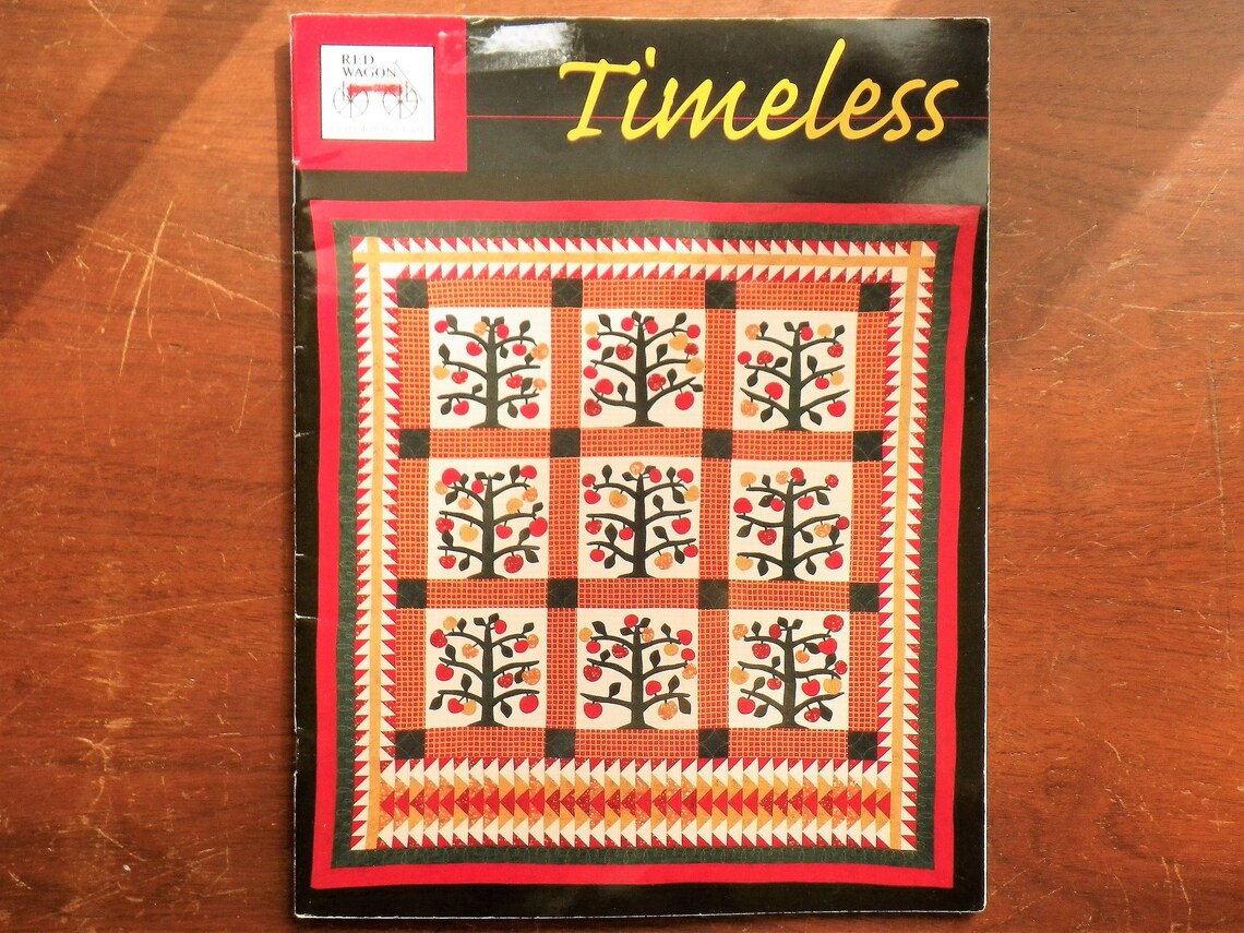 Timeless Quilt Pattern Book 5 Quilt Projects paperback W/ - Etsy
