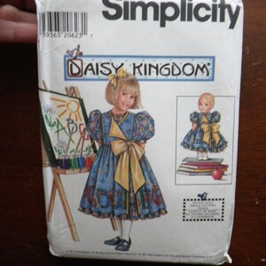 Simplicity 7768 Daisy Kingdom Girl's & Matching Doll's - Etsy
