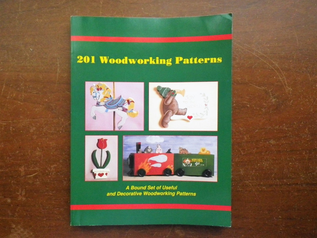 201 Woodworking Patterns - Bound Set of Useful and Decorative Patterns ...