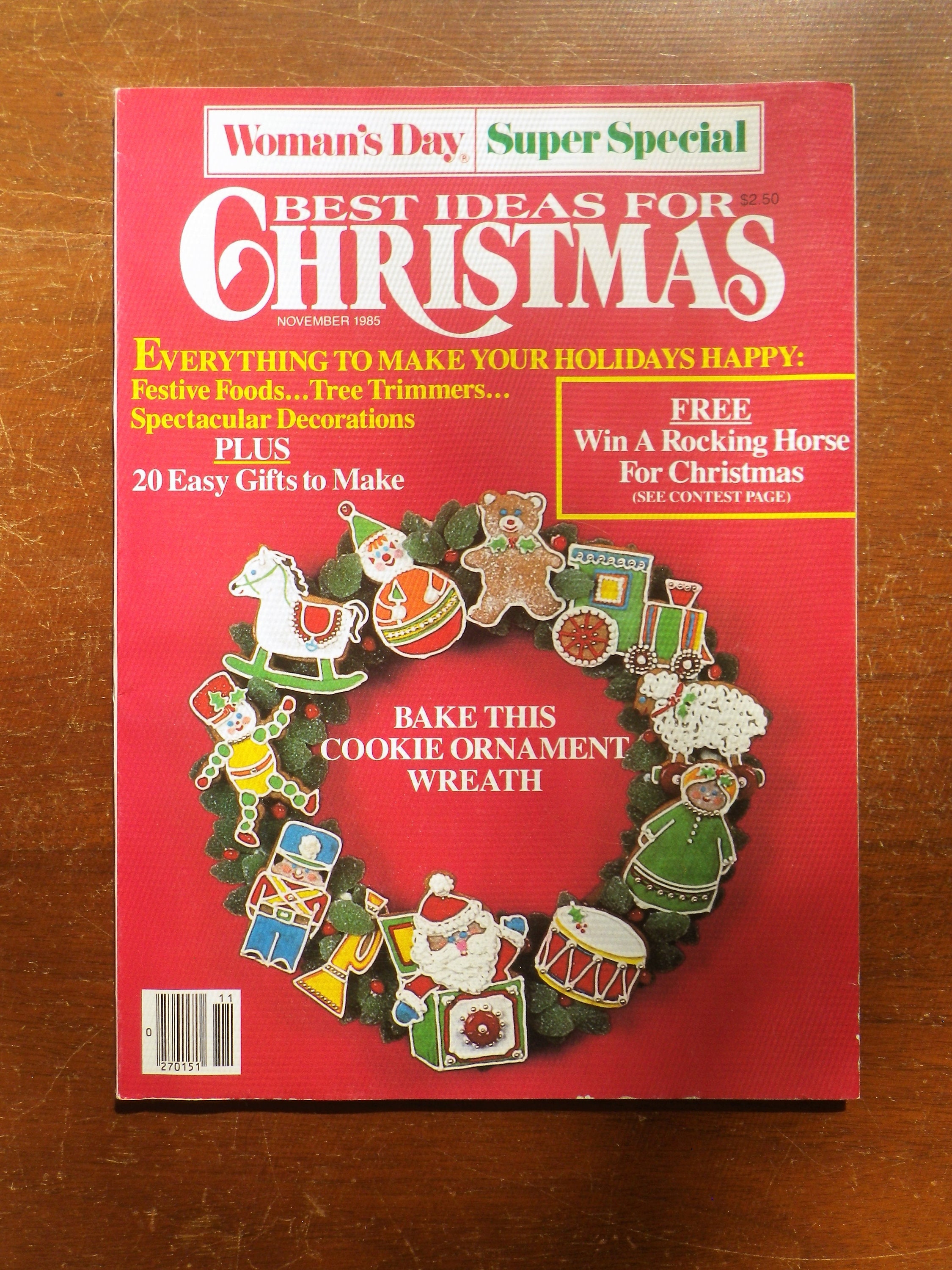 Set of 3 Woman's Day Best Ideas for Christmas Magazines | Etsy