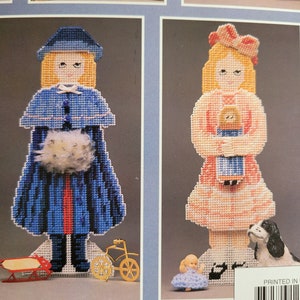 Plastic Canvas DOLL Pattern Booklet -CHOOSE ONE- Laura's Doll or Sold ...