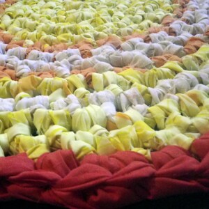 Artisan Crochet Rag Rug Day Lily Cottage Shabby Chic Eco ...