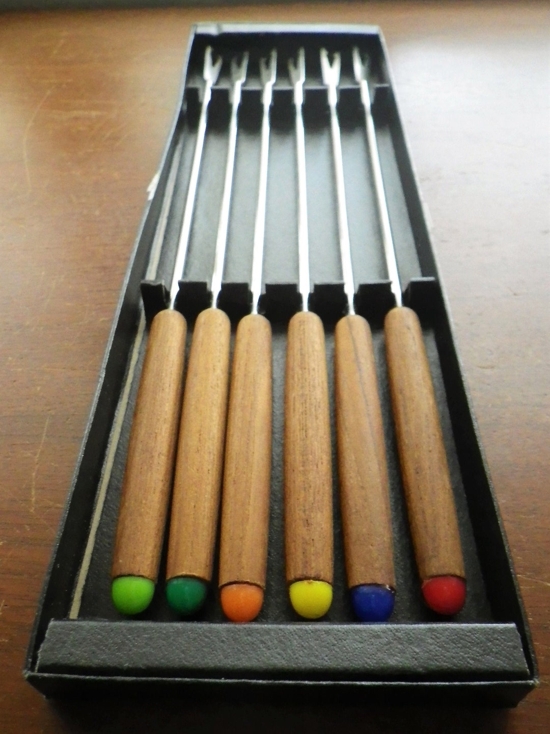 Set of 6 Fondue Forks - Vintage - in Original Package - Midcentury ...