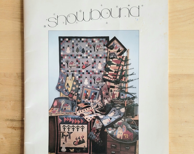 Snowbound Quilt Project Pattern Book From Red Wagon 40 Pages W ...