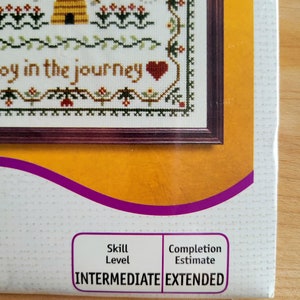 Joy in the Journey - Janlynn Counted Cross Stitch Pattern - Just A ...
