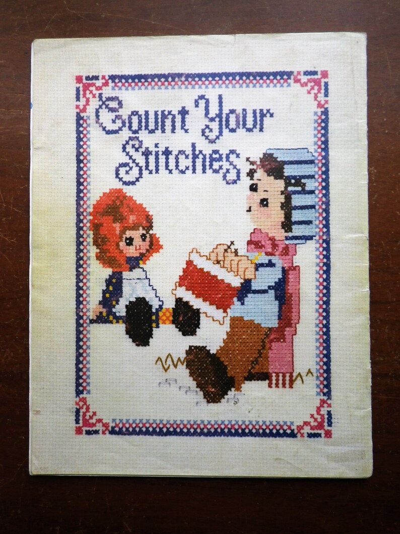 COUNT YOUR STITCHES Cross Stitch Pattern Booklet Includes 16 | Etsy