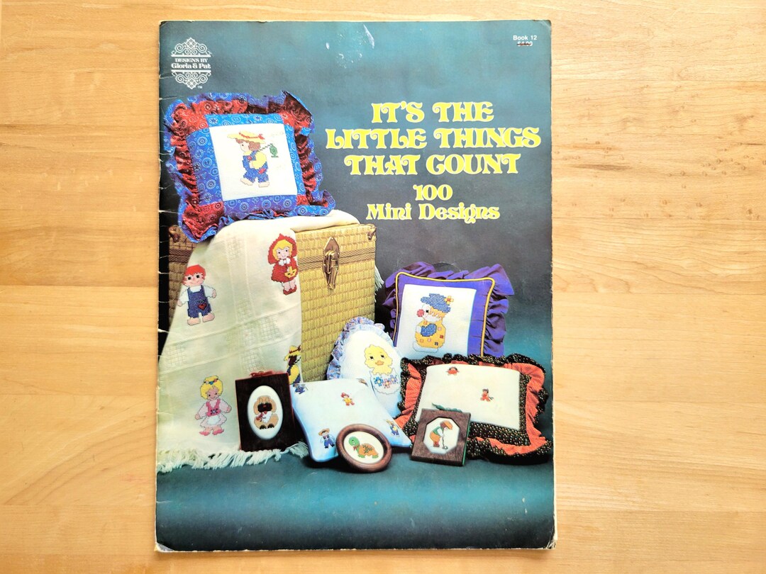 Slightly Shabby - It's the Little Things That Count Cross Stitch ...