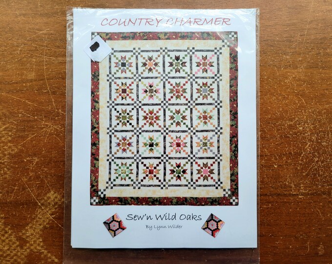 Quilt Pattern COUNTRY CHARMER Pattern and Instructions From Sew'n Wild ...
