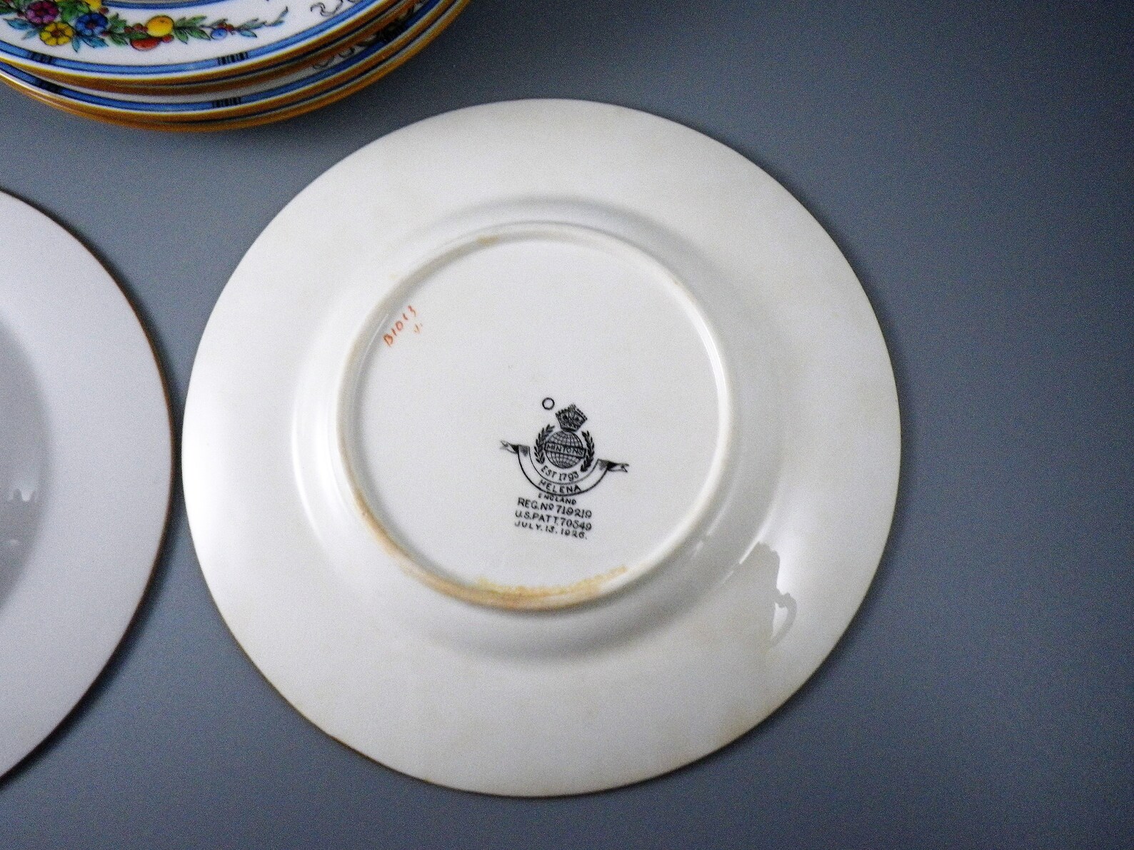 6 Bread Plates MINTON HELENA Vintage China Made in England - Etsy