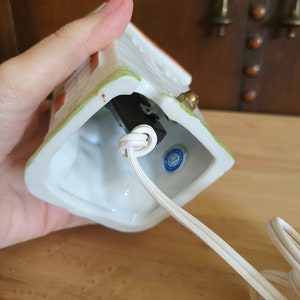 Vintage Cozy Victorian House Shaped Lamp, Night Light or Small Electric ...