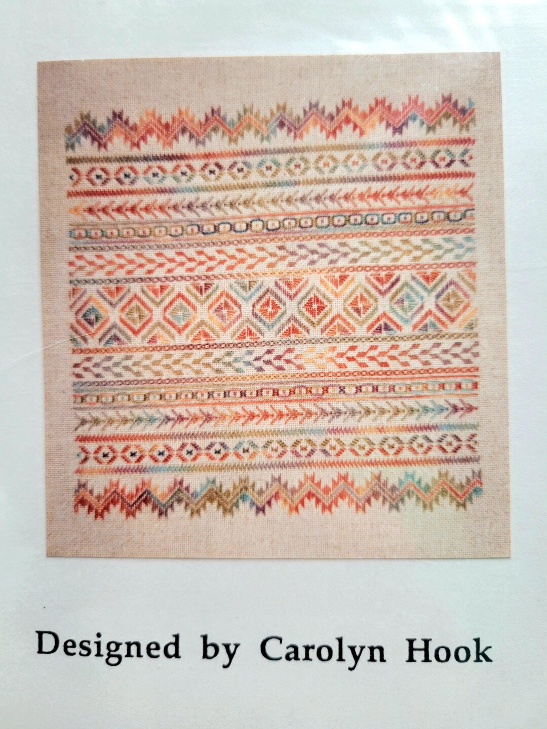 Monica Sampler Counted Cross Stitch Pattern - by Carolyn Hook - C. 1992 ...