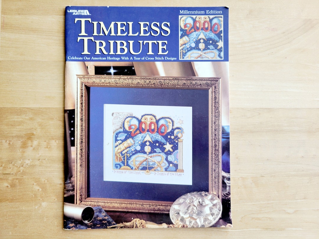 Vintage Timeless Tribute Cross Stitch Pattern Booklet by Leisure Arts ...