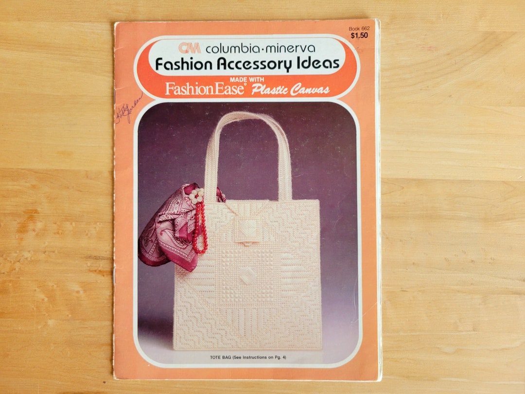 Vintage Pattern Fashion Accessory Ideas in Plastic Canvas by Columbia ...