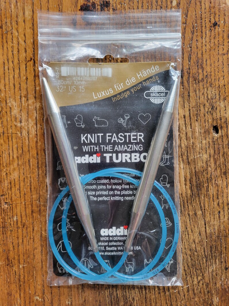 CHOOSE YOUR Addi Circular Knitting Needles - See Description for Your ...