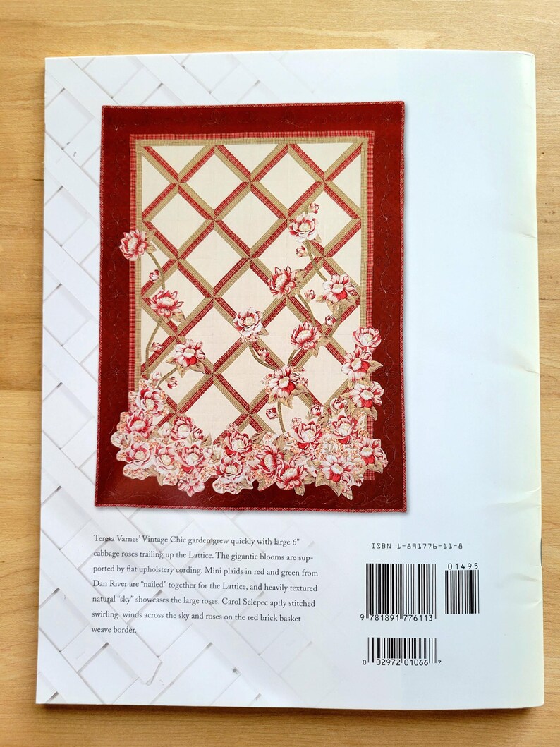 Quilt Pattern Booklet YOU CHOOSE Winning Hand Quilt, 63 Pg -or- Garden ...