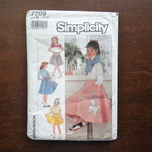 Girls' Set of Skirts in 3 Lengths, Simplicity Pattern 7269, Skirt W ...