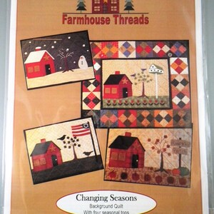 NIP CHANGING SEASONS Quilt Pattern W/ 4 Seasonal Tops From - Etsy