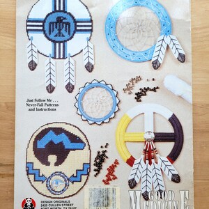 Plastic Canvas Native American Pattern Booklet CHOOSE ONE Good Medicine ...