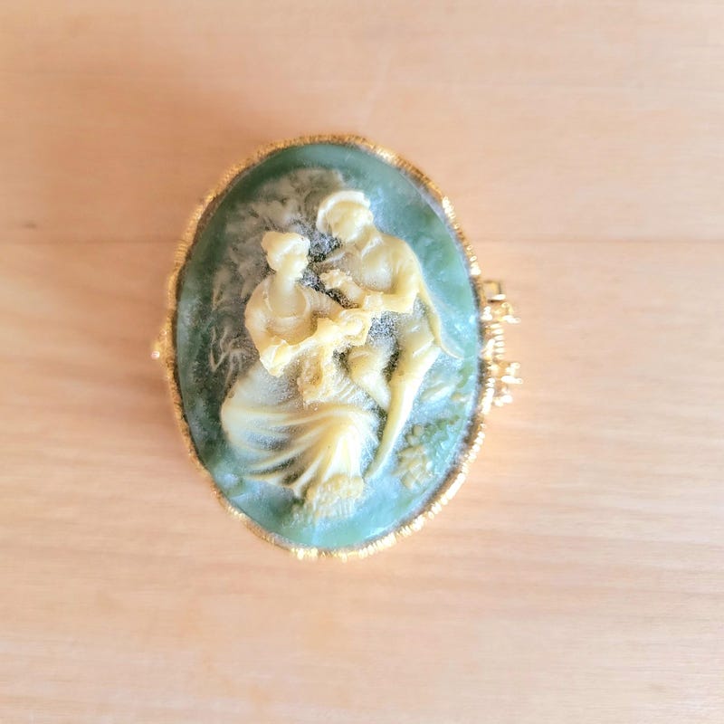 Ivory Cameo - Etsy