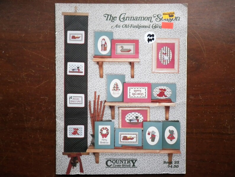 THE CINNAMON SEASON Cross Stitch Pattern Booklet 23 Includes | Etsy