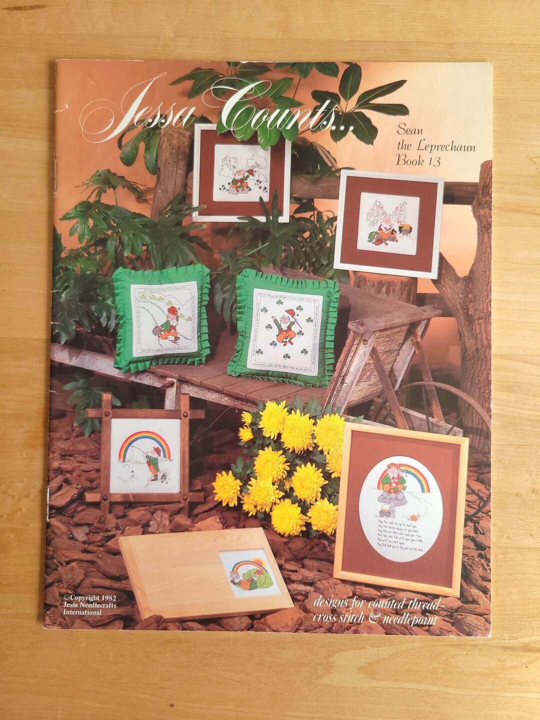 SEAN the LEPRECHAUN Cross Stitch Pattern Leaflet by Jessa Needlecrafts ...