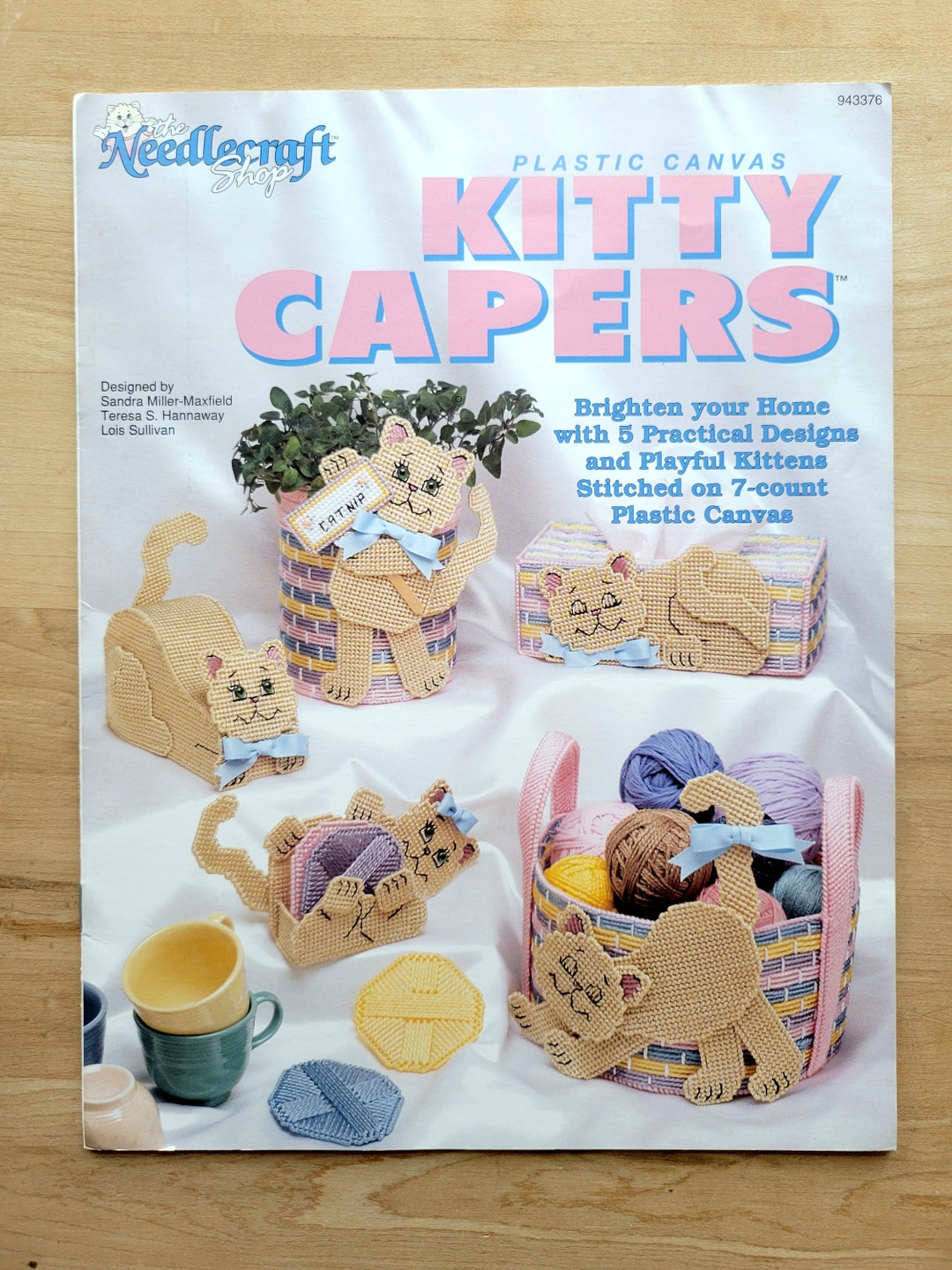 Plastic Canvas Cats Pattern Booklet - CHOOSE ONE - Kitty Capers - or ...