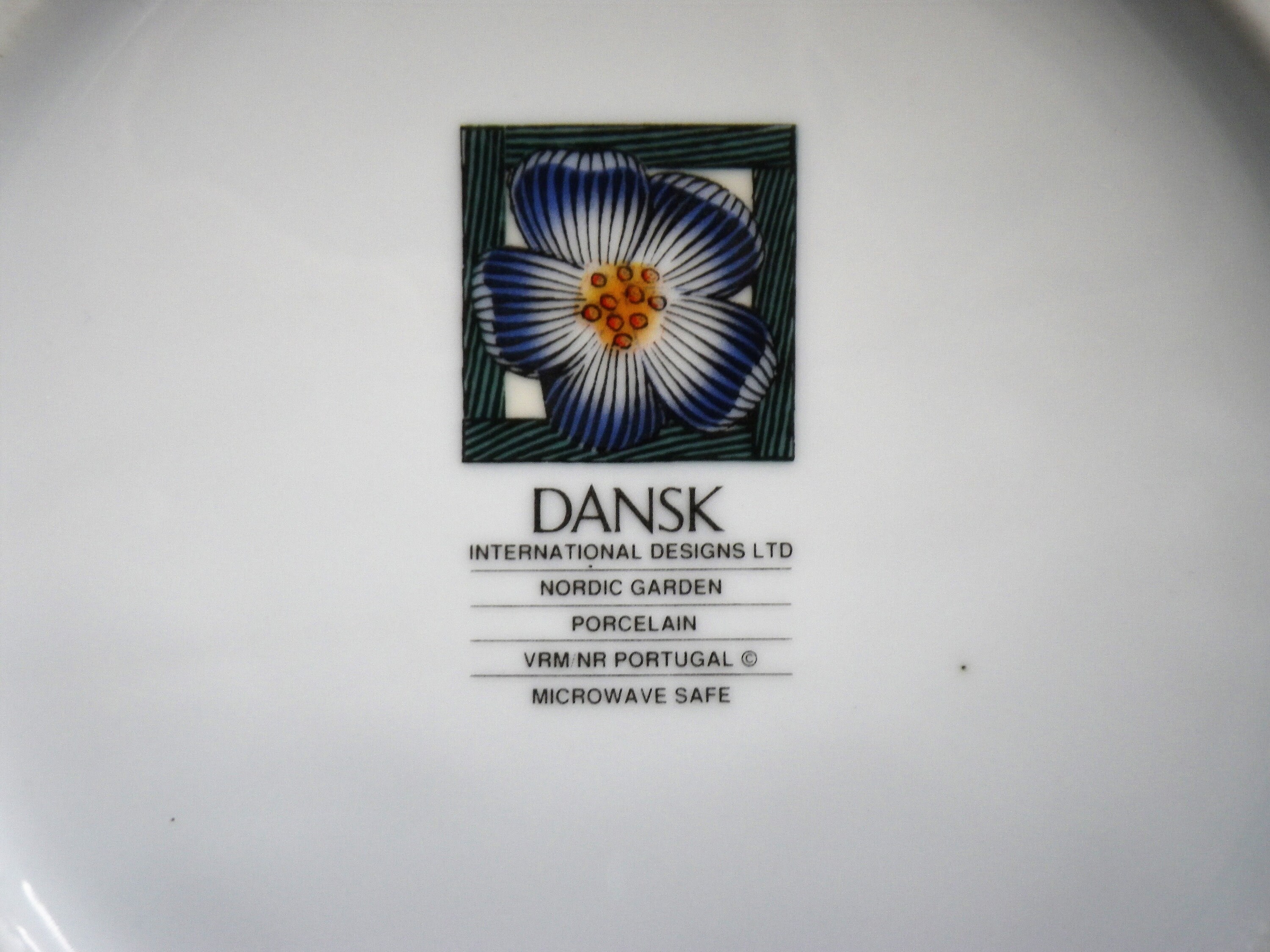 DANSK Fruit / Cereal Bowl Nordic Garden Pattern 6-3/4 inch | Etsy