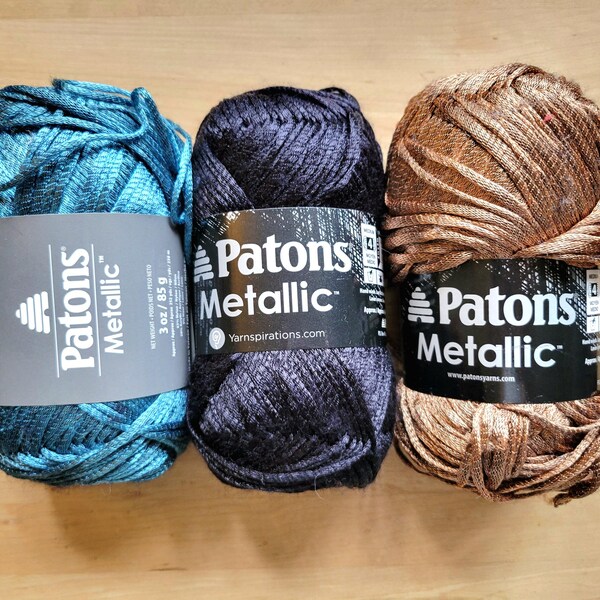 Metallic Yarn - Etsy
