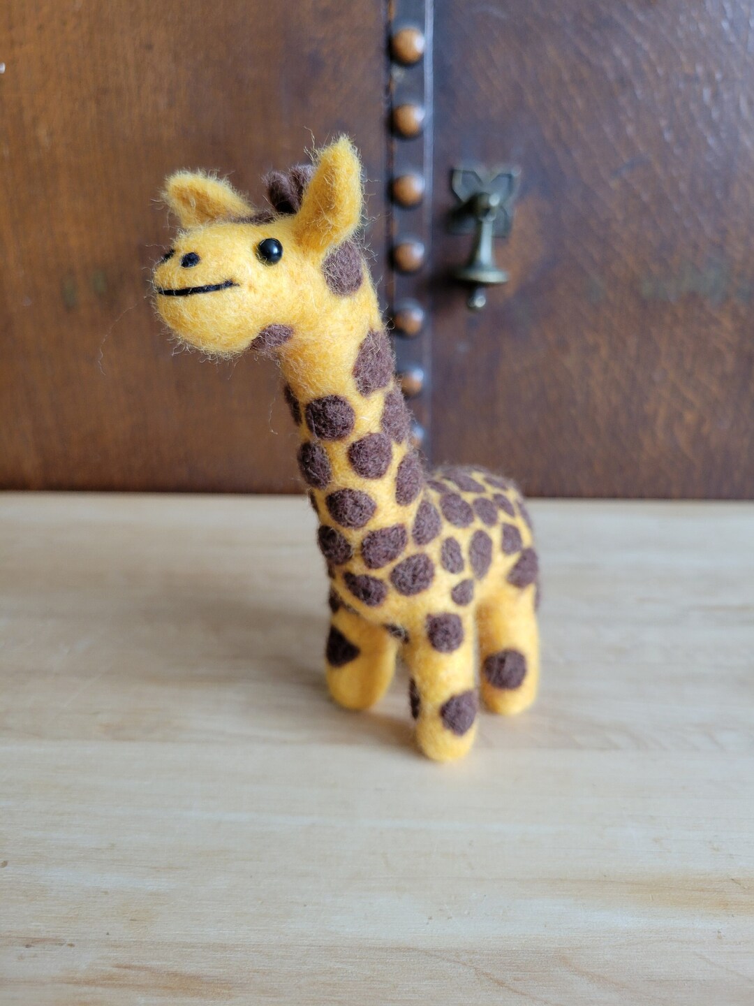 Needle Felted Jeffrey the Giraffe - He is the Sunshine You Need - Ready ...