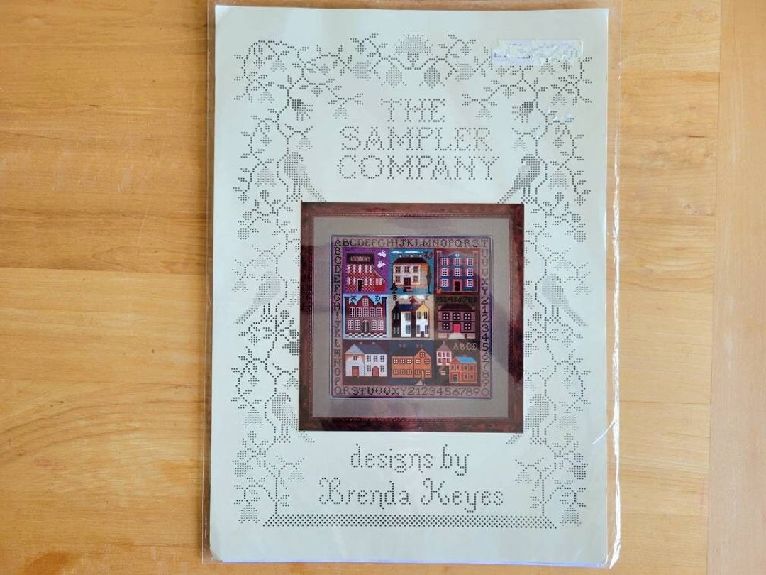 SAMPLER HOUSES Counted Cross Stitch Pattern by Brenda Keyes and the ...