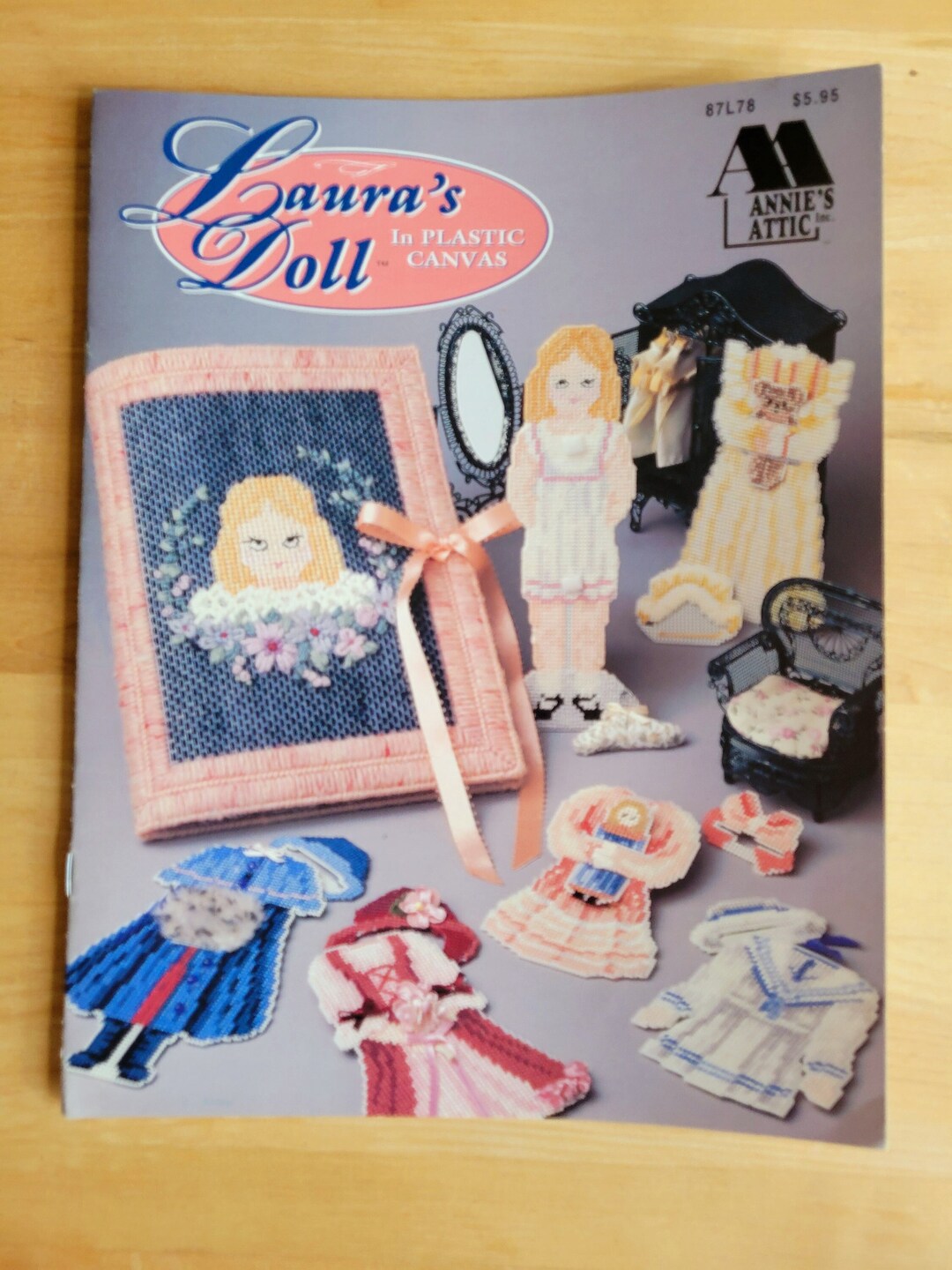 Plastic Canvas DOLL Pattern Booklet -CHOOSE ONE- Laura's Doll or Sold ...
